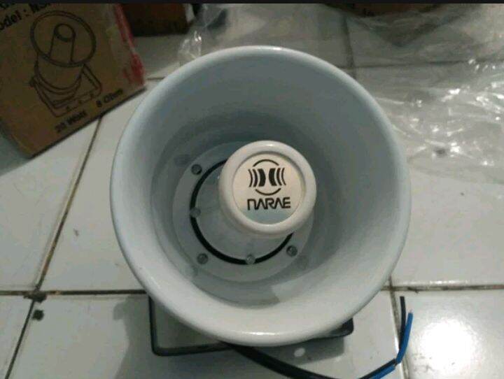 Toa/speaker merek Narae 20watt warna putih. | Lazada Indonesia