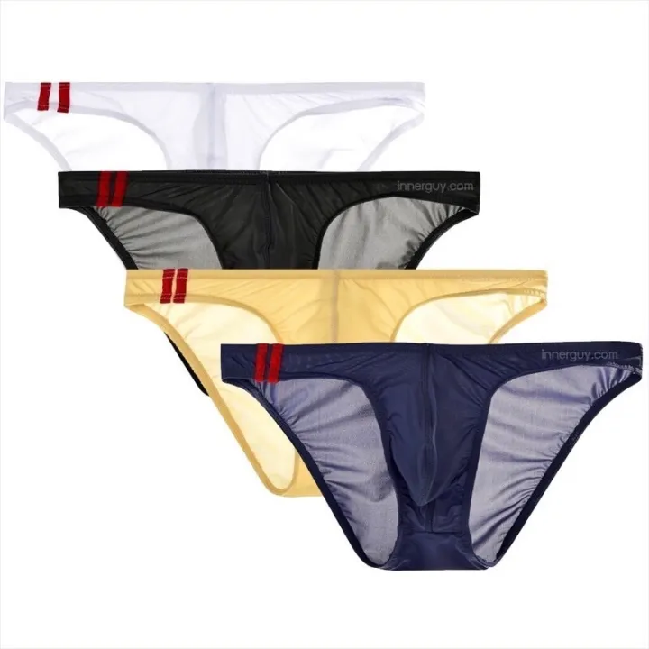 กางเกงในชาย howe ray ทรงbikini ผ้าไนลอน ใส่สบาย ทรงสวย กางเกงในsexy ...