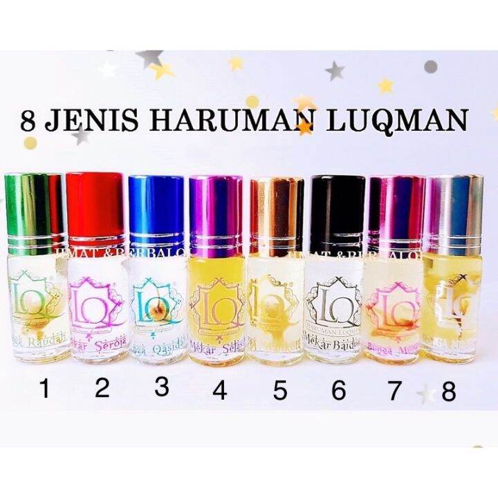 LQ Haruman Luqman Minyak Wangi Haruman Luqman Perfume 3ml Hafiz Perfume ...