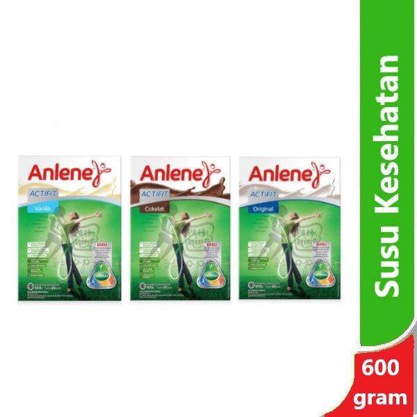 Anlene Actifit 3X 600 gram - susu kesehatan penunjang aktifitas ...