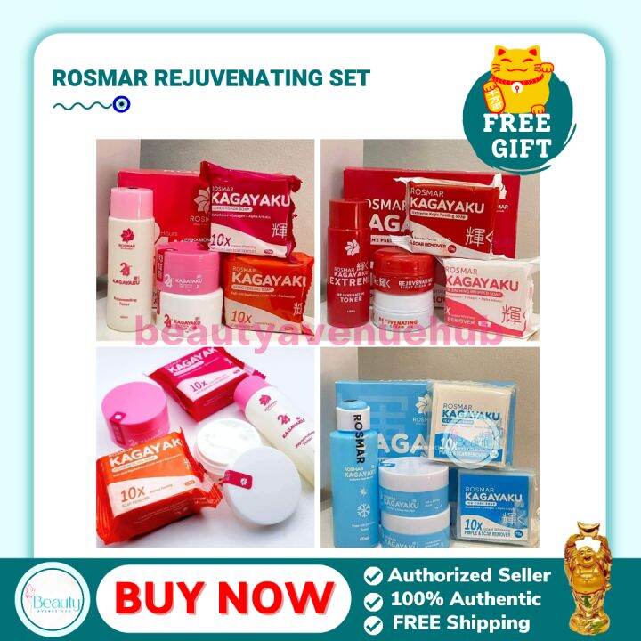 Rosmar Rejuvenating Set | Strong Set | Hydra Set | Lazada PH
