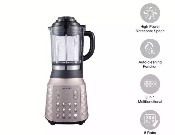 SINCERO High Speed Multi Function Cooking Processor/Blender (SCP300 ...