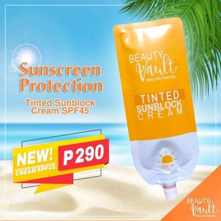 Beauty Vault Tinted Sunblock Cream 50g | Lazada PH