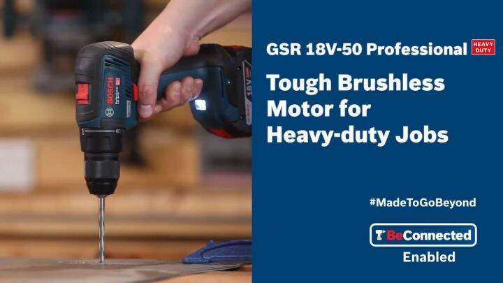 Bosch Cordless Drill/Driver GSR 18V-50 | Lazada PH