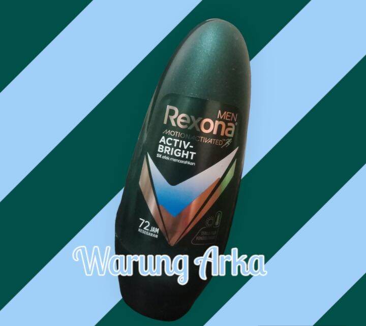 Rexona Men Roll On Active Bright 45ml | Lazada Indonesia