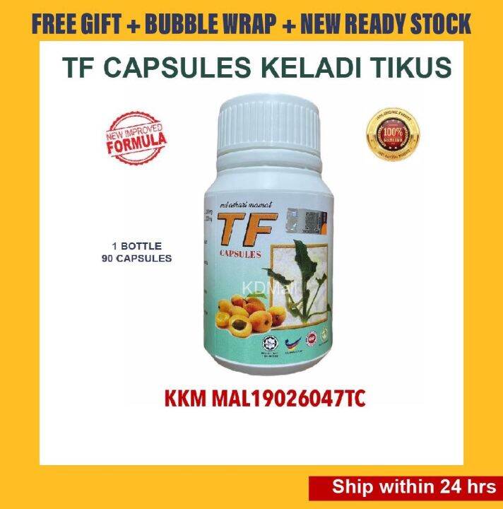 KELADI TIKUS TF CAPSULES 100% Original 1 Bottle | Lazada