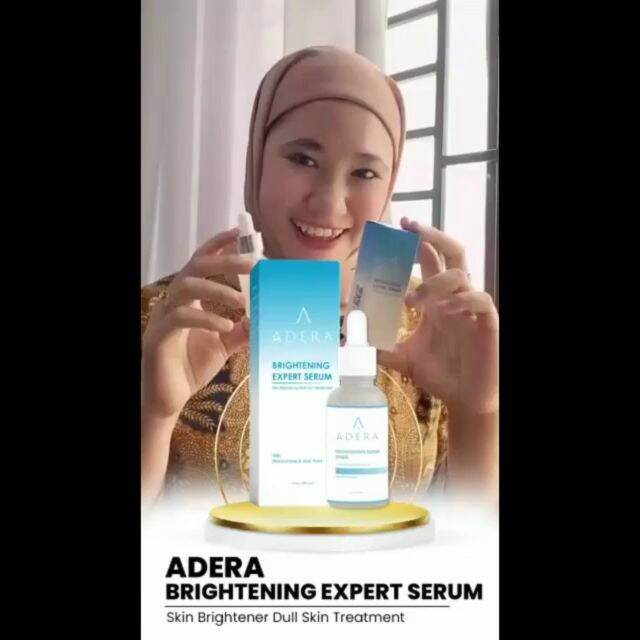 Serum Glowing Wajah BPOM Adera Brightening isi 20 Ml Ori Beli 2 Botol ...