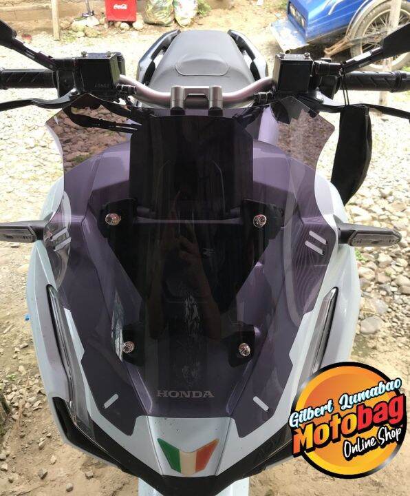 HONDA ADV 150/160 VISOR/WINDSHIELD SECTBILL DESIGN LEGIT 3MM THICKNESS ...