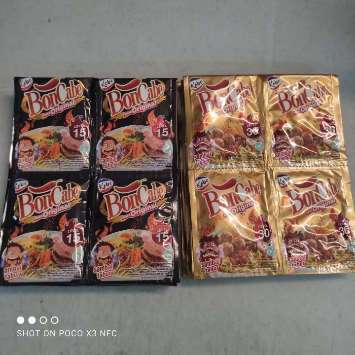 Bon Cabe 4.8g x 24 sachet level 15 and level 30 | Lazada