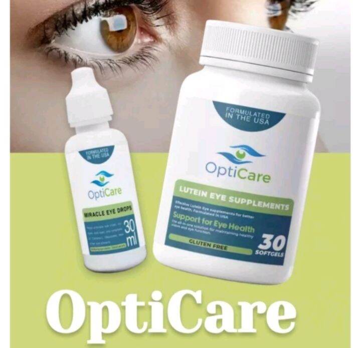 OptiCare - Miracle Eye Supplements, Treatment For Eye Redness, Swelling ...