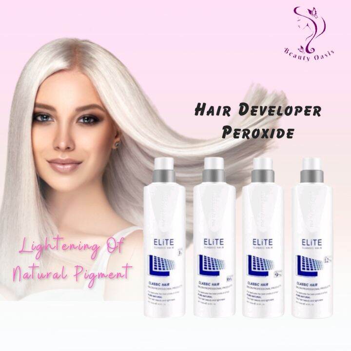 1000ML Hair Developer Peroxide Hair Dye Color Cream Professional Hair ...