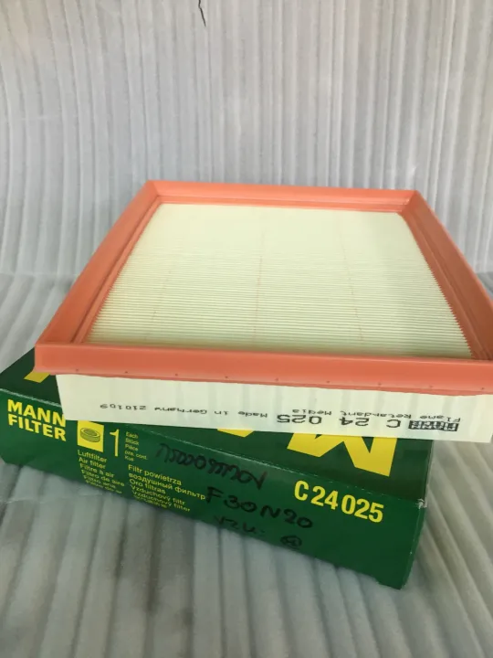 ไส้กรองอากาศ Mann Filter รุ่น C24025 เครื่อง Bmw F30 N20 สนใจรุ่นอื่นเพิ่มเติม สอบถามในข้อความ ...