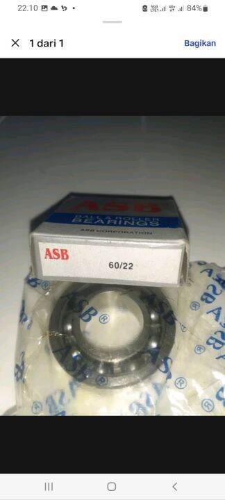 Ball bearing 60/22 ASB | Lazada Indonesia