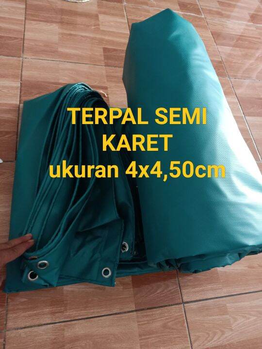 terpal semi karet,ukuran 4x4,50cm kuat dan tebal. | Lazada Indonesia