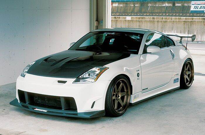 Nissan fairlady 350z INGS Bodykit body kit front rear bumper side skirt ...