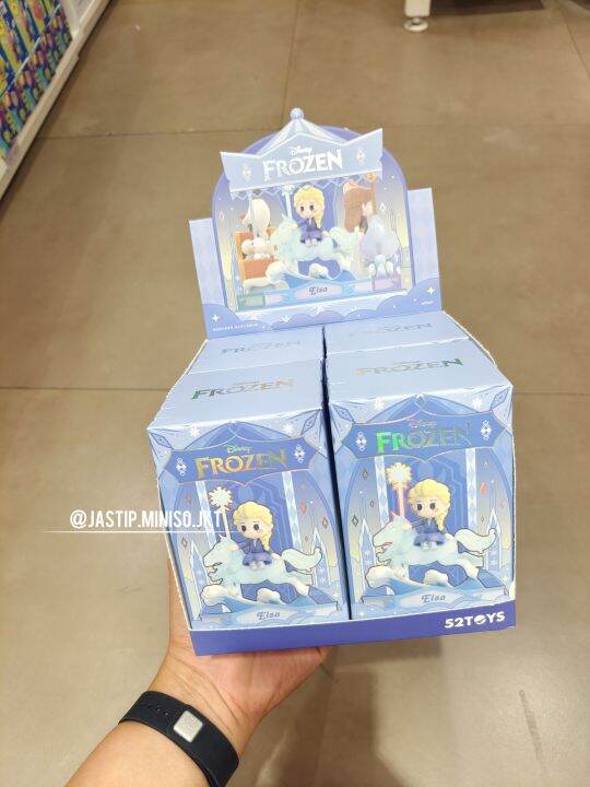MINISO 🆕 Blind Box Figure FROZEN CAROUSEL Series (Elsa, Anna, Kristoff ...