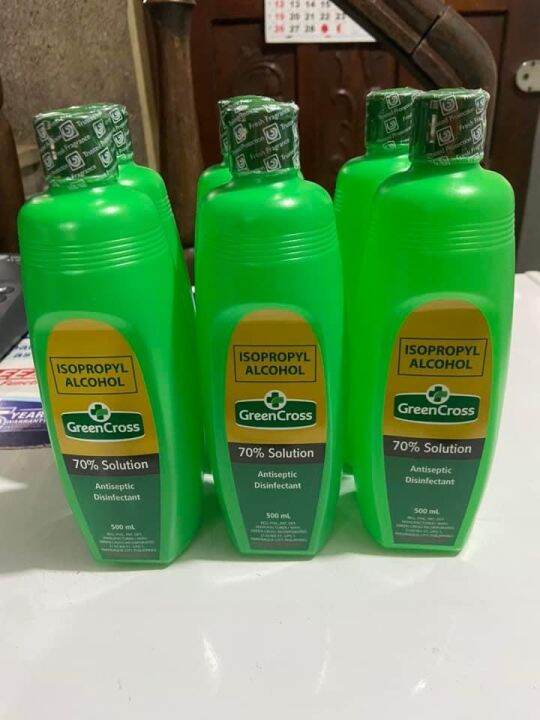 Green Cross Alcohol 500ml 70% Solution | Lazada PH