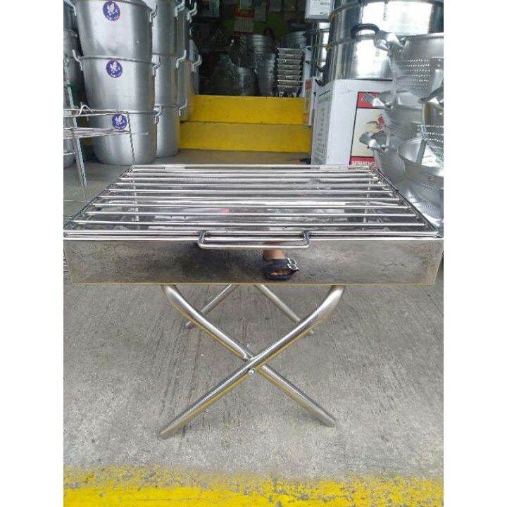 PURE STAINLESS STEEL MINI GRILLER/IHAWAN | Lazada PH