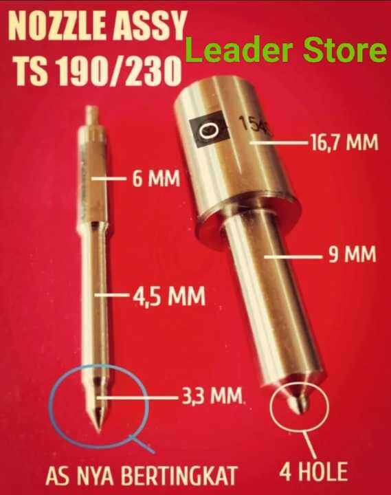 nozzle nosel mesin yanmar ts190 ts230 diesel generator | Lazada Indonesia