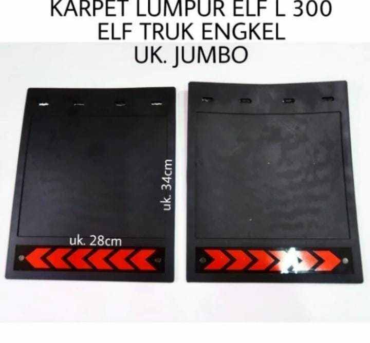 karpet lumpur truk isuzu traga elf l300 ukuran jumbo | Lazada Indonesia