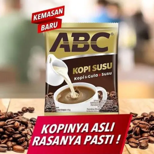 ABC KOPI SUSU 31 GRAM ( 20 BUNGKUS ) | Lazada