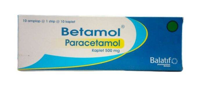 Betamol 500mg (Panas,Pusing,Greges,Pegal-Pegal) | Lazada Indonesia