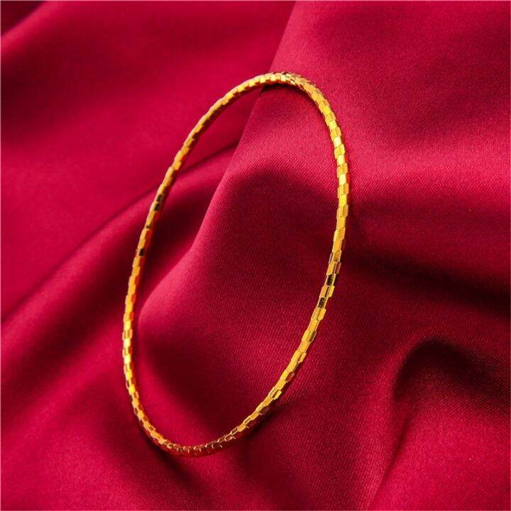 GELANG EMAS BANGKOK 24K GOLD PLATED BANGLES GELANG HALUS EMAS BANGKOK ...