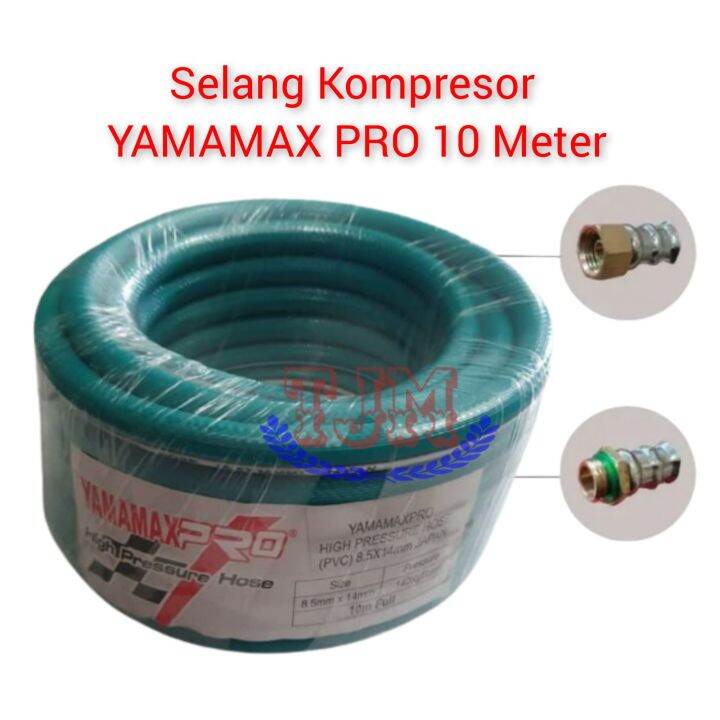 Selang Compressor Angin 10 Meter Yamamax Pro Hijau Lis Putih | Lazada ...