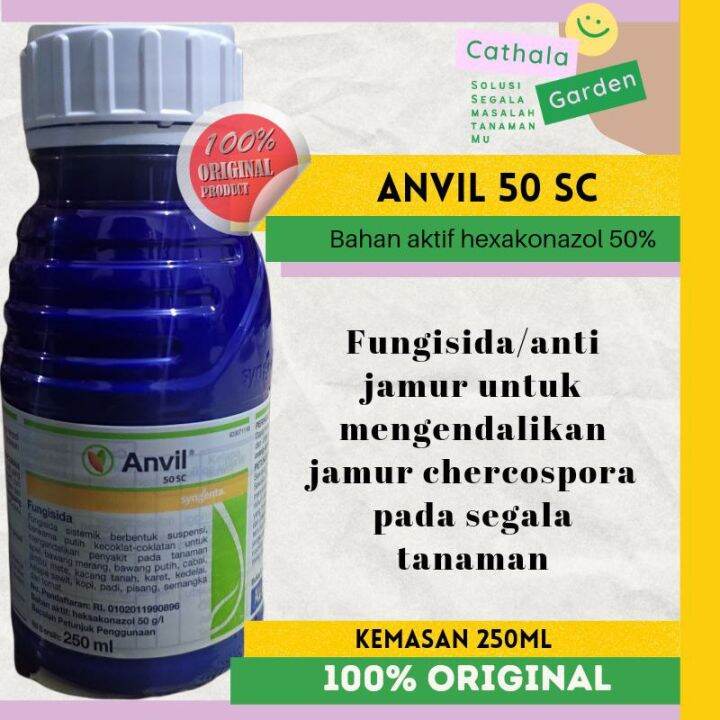 ANVIL 50 SC KEMASAN 250 ML | FUNGISIDA UNTUK MENGENDALIKAN JAMUR DI ...