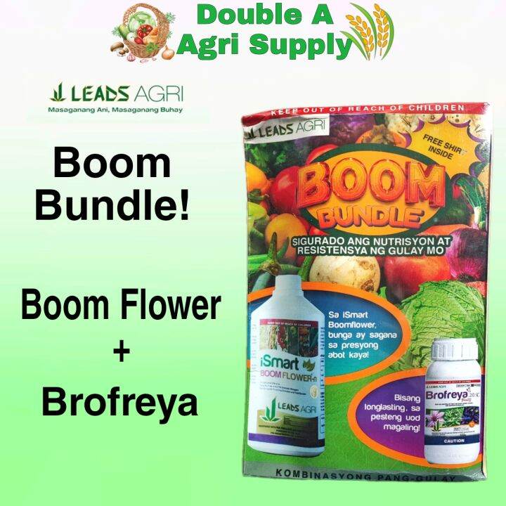 Boom Flower + Brofreya Bundle / Foliar Fertilizer / Insecticide - Leads ...