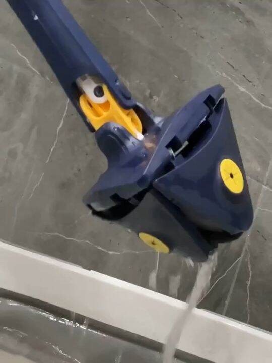 360° Rotatable Mop With Squeezer Mop for floor Mop for wall and ceiling ...