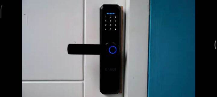 BARDI SMART SECURITY DOOR LOCK HANDLE PINTU LITE VERSION - OTOMATIS ...