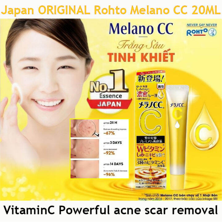 Japan ORIGINAL Rohto Melano CC 20ML VitaminC Brightening Essence ... Japan ORIGINAL Rohto Melano CC 20ML VitaminC Brightening Essence ...