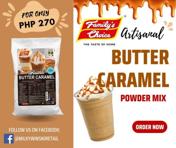 Family's Choice Artisanal Butter Caramel Powder mix | Lazada PH