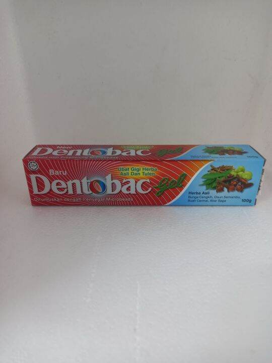 Dentobac gel toothpaste 100g | Lazada