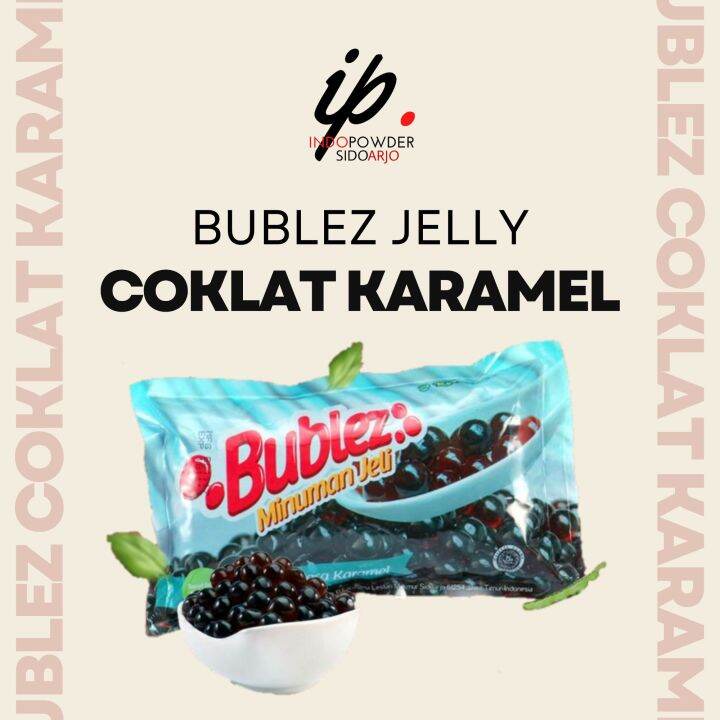 Bublez Jelly Mutiara COKLAT Rasa Karamel 500 GR / TOPPING / MINUMAN ...