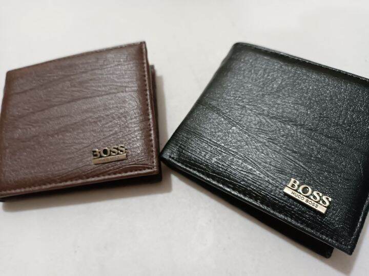 Dompet Cowok - Dompet Pria - Dompet Laki Sintetis + Logo Huco Boss ...