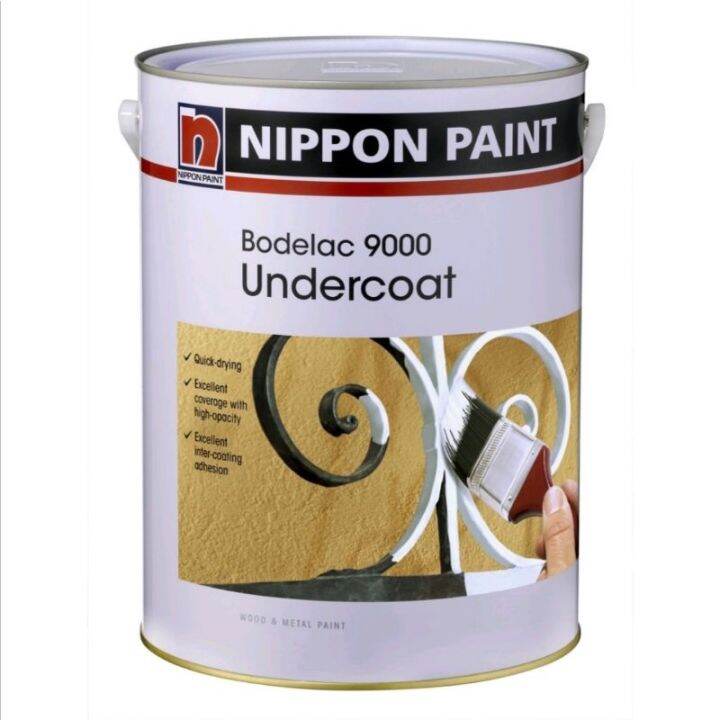 Nippon Paint Bodelac 9000 Undercoat 1L / 5L | Lazada Singapore