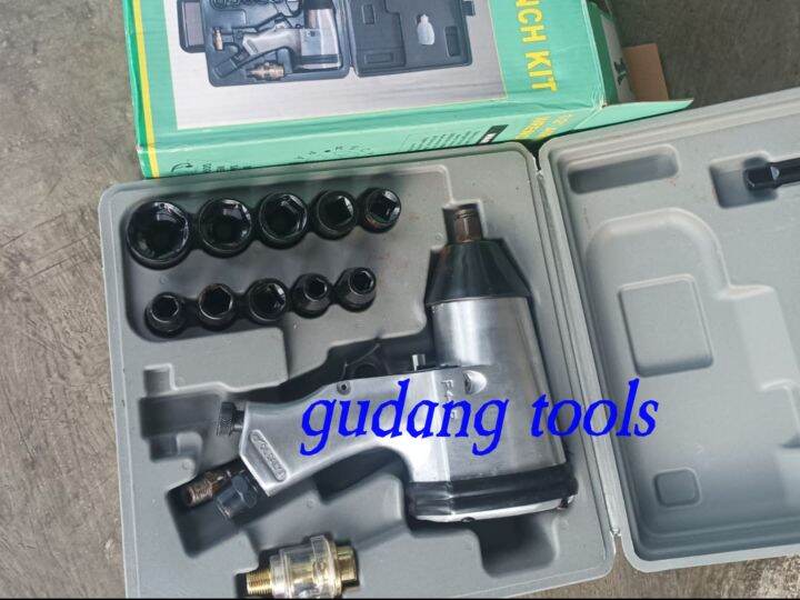 Mesin impact 1/2 inch tenaga angin air impact wrench OPT | Lazada Indonesia