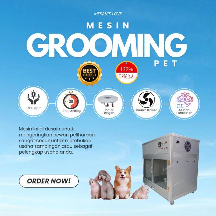 Mesin Pengering Hewan/Grooming kucing/Anjing | Lazada Indonesia