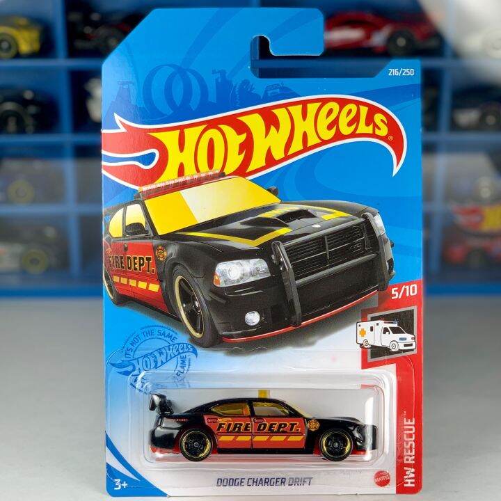 Hot Wheels Dodge Charger Drift - HW Rescue 5/10 2021 | Lazada