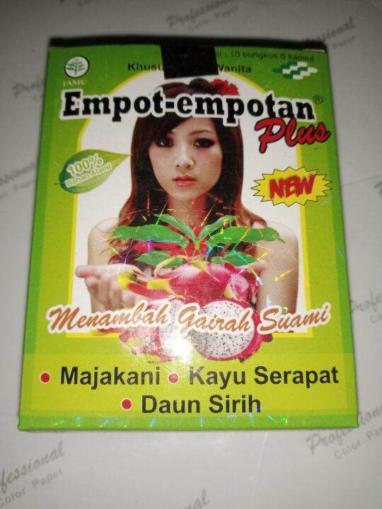 jamu empot-empotan plus isi 10 bungkus | Lazada Indonesia