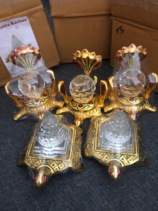 Shashvata Crystal Naga Mani Kachua /Amai/Tortoise Yantra and Crystal ...