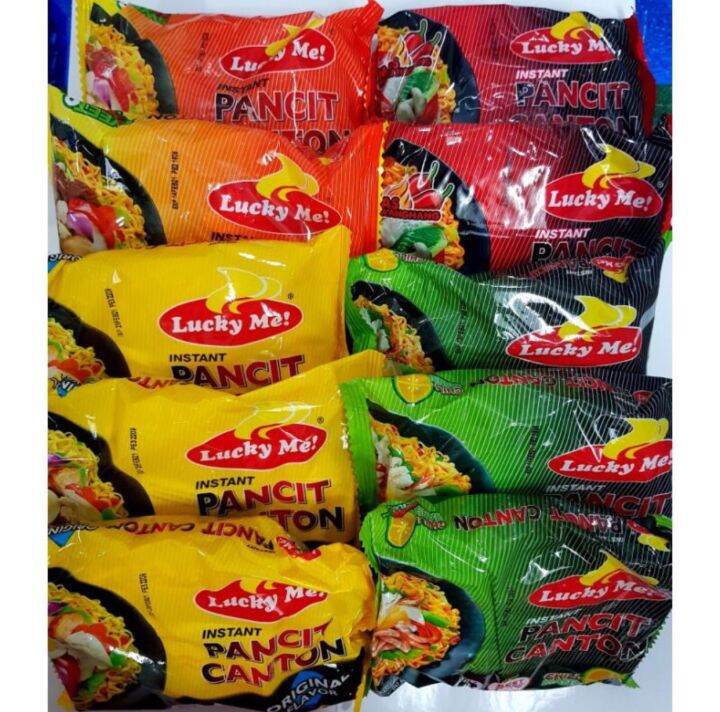 Lucky Me Pancit Canton 80g 10 packets | Lazada PH