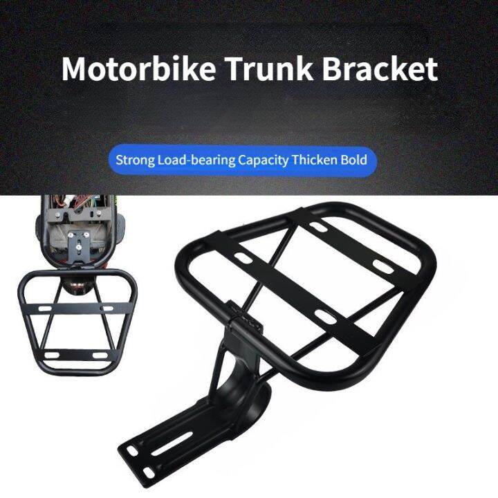 Electric Bike Trunk Bracket Universal Motorcycle Motorbike Tailbox Iron ...