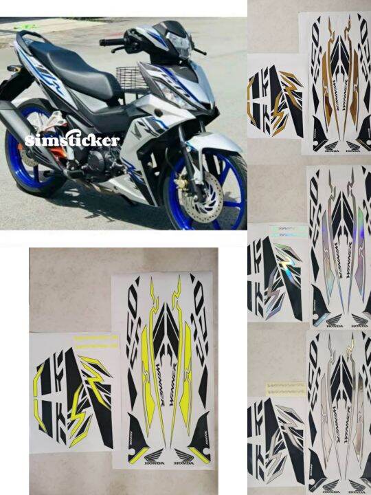 HONDA RS150 WINNER ( 5 ) BODY STICKER SPECIAL COLOUR | Lazada
