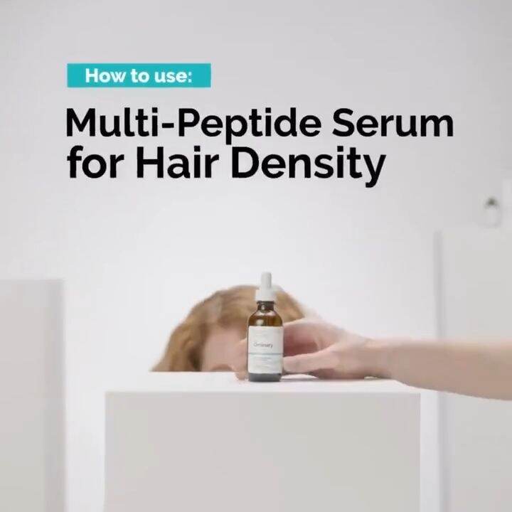 The Ordinary Multi Peptide Serum for Hair Density Novu Hair grower hair ...