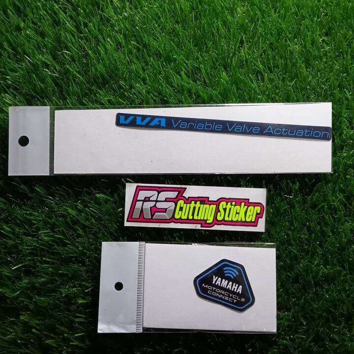 sticker Yamaha motor cyle dan VVA VARIABLE VALVE actuation | Lazada ...