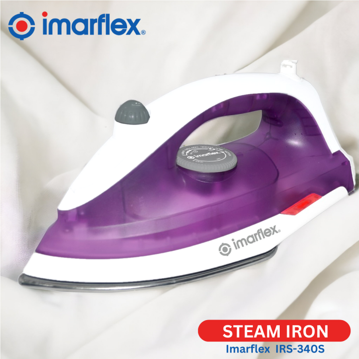 IMARFLEX Iron Steamer for Clothes Purple IRS-340S | Lazada PH