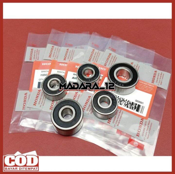 BEARING LAHER LAHAR 1 SET HONDA ABSOLUTE REVO 110 SUPRA X 125 KHARISMA ...